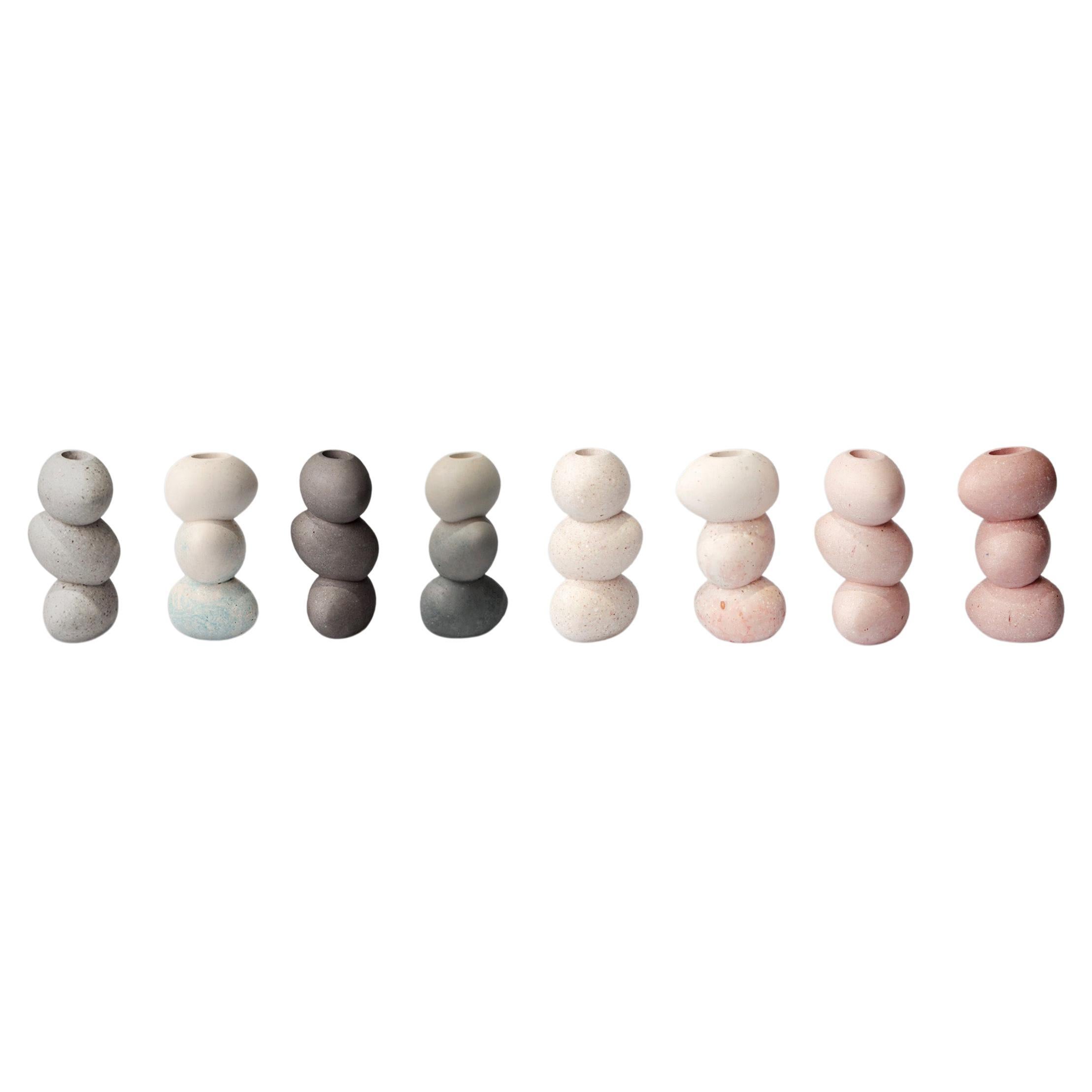 Seo of 8 Eggshell Vases. From the Oygg series For Sale at 1stDibs