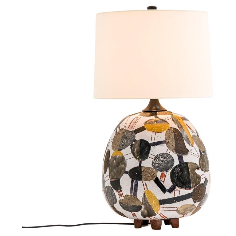Christopher Russell, Sepia Form Lamp, USA For Sale at 1stDibs