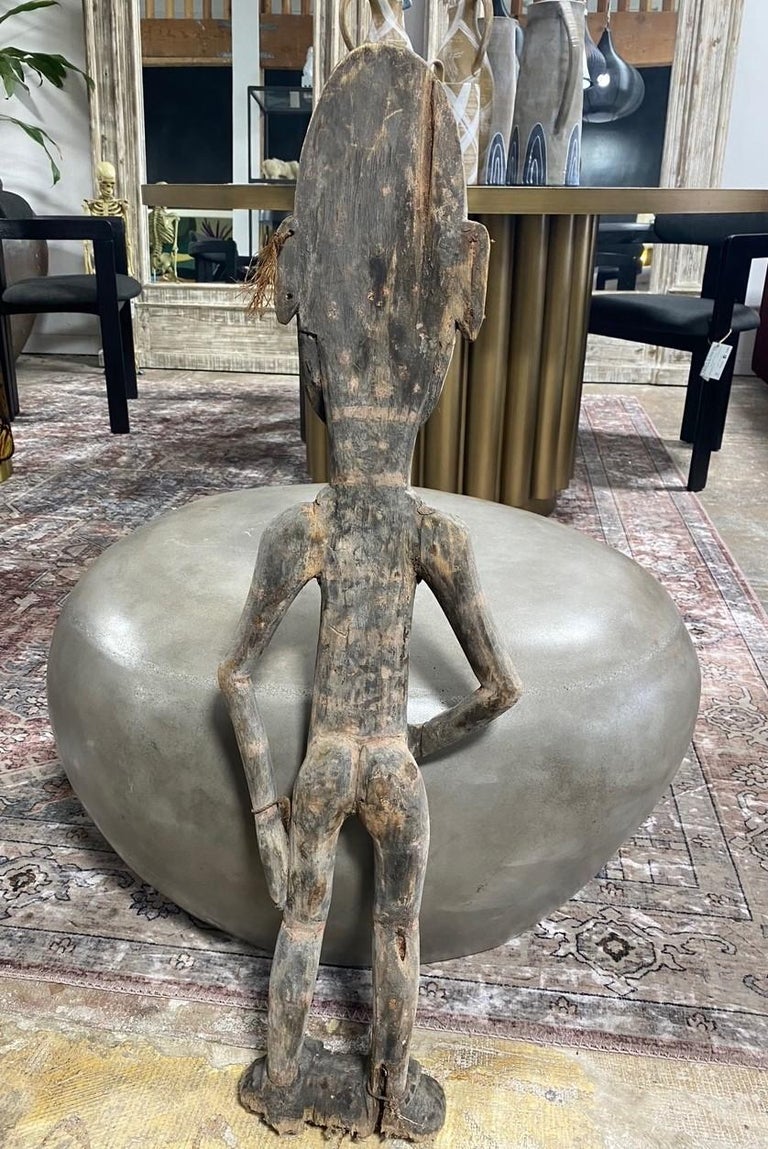 Sepik River Tribe Papua New Guinea Oceanic Wood Totem Spirit Figure For ...