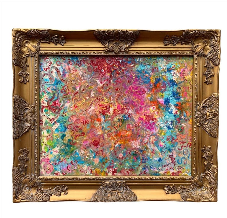 Serg Graff - Abstract Painting on Canvas by Serg Graff, COA "Magic ...