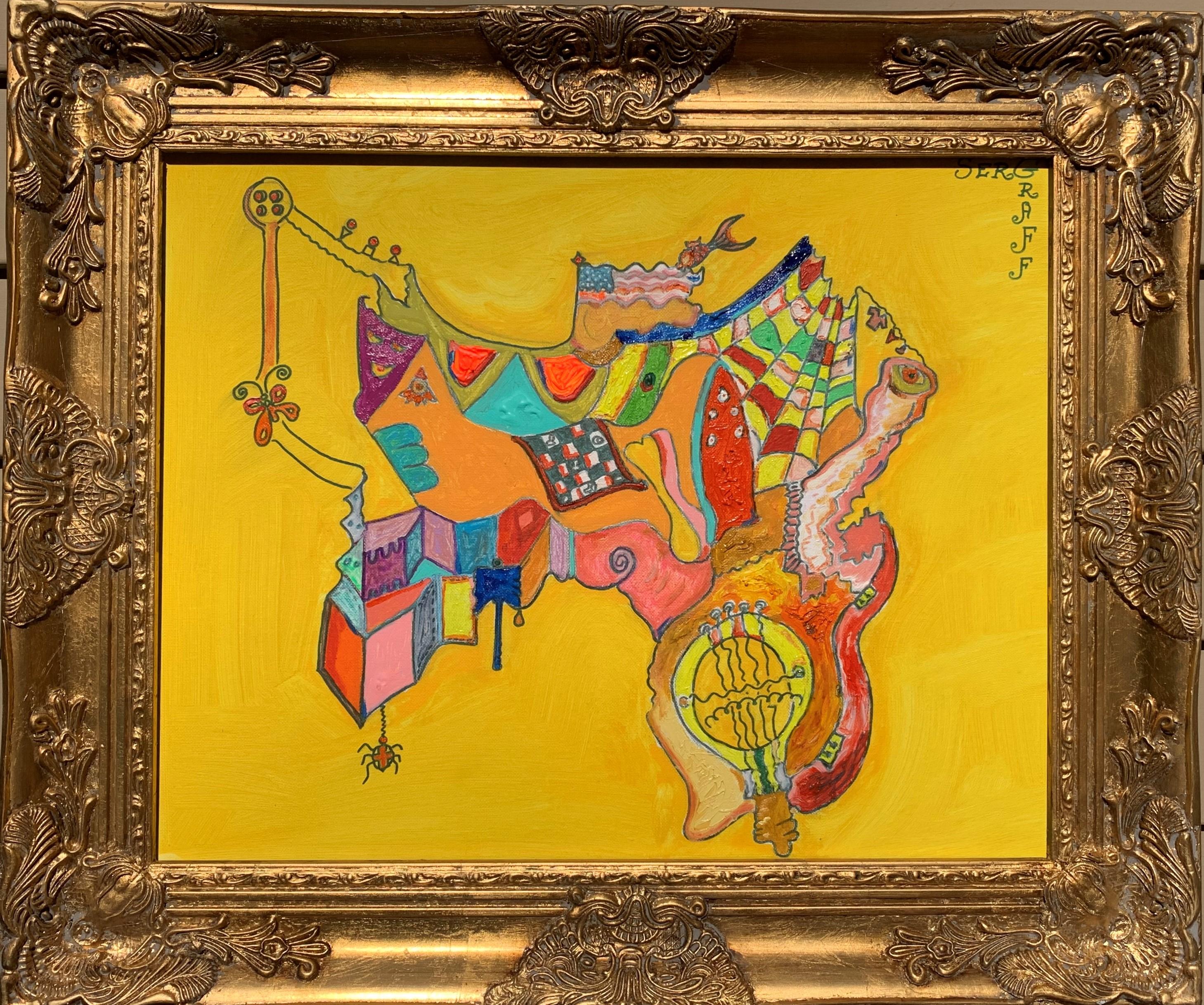 Serg Graff - Original Abstract Painting on Canvas by Serg Graff ...