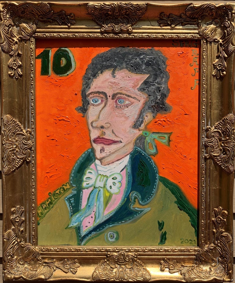 Serg Graff - Original painting on canvas, portrait of Alexander ...