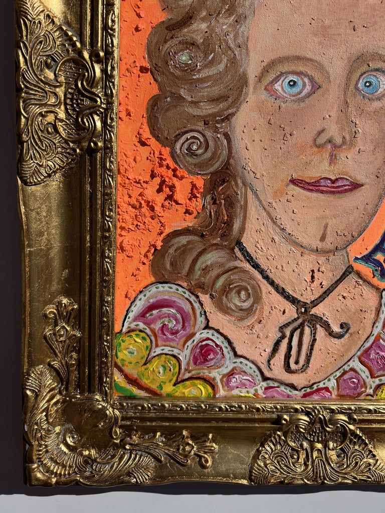 Serg Graff - Textured Painting on Canvas by Serg Graff Portrait of ...
