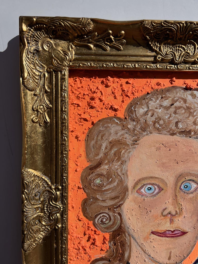 Serg Graff - Textured Painting on Canvas by Serg Graff Portrait of ...