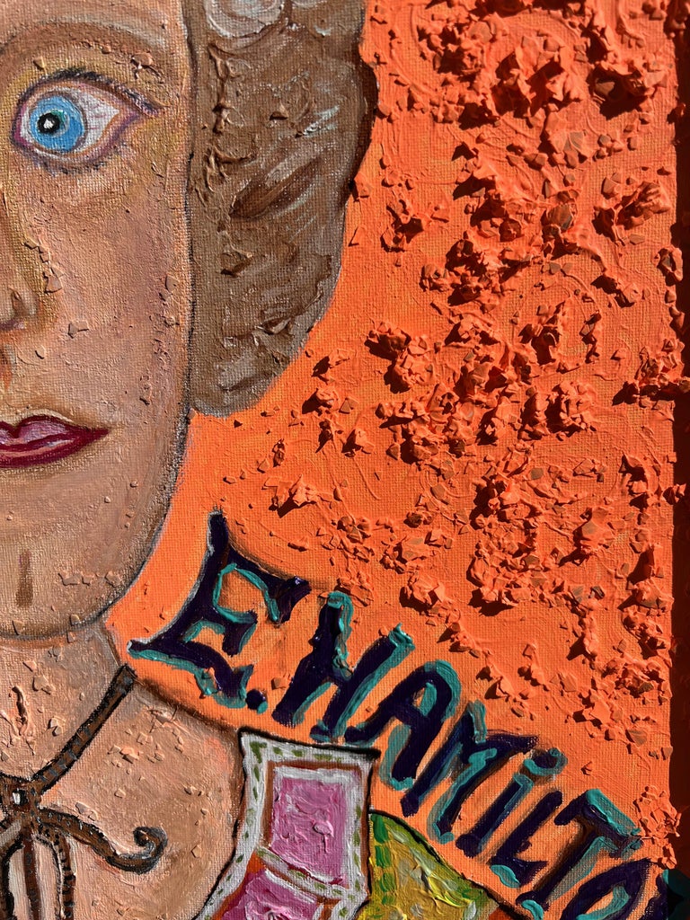 Serg Graff - Textured Painting on Canvas by Serg Graff Portrait of ...