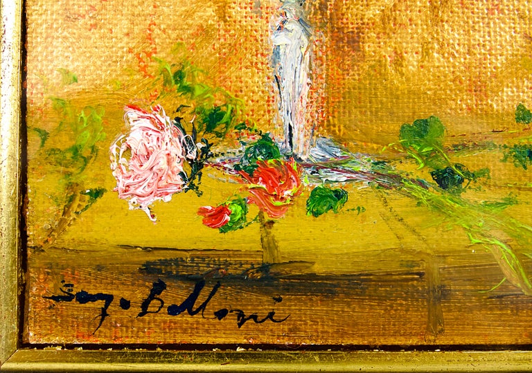 Serge Belloni, Bouquet in Champagne Glass, France, 1980s For Sale at ...