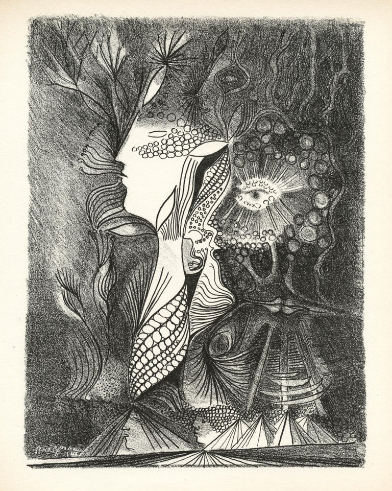 Serge Brignoni - original lithograph For Sale at 1stDibs