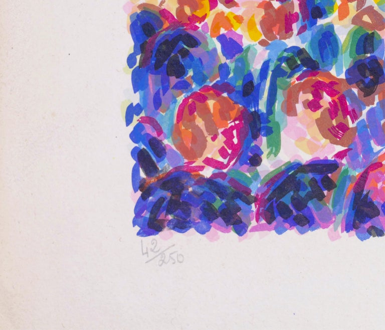 Serge Mendjisky - Popular Festival - Original Lithograph by S ...