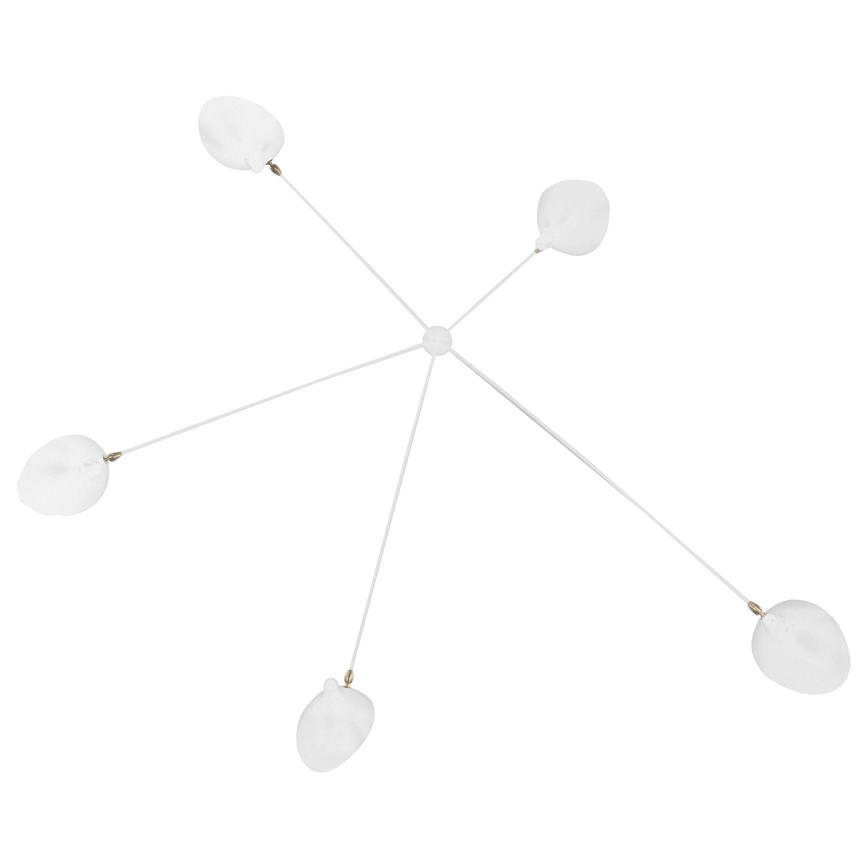 Mid-Century Modern Tulip Style Ceiling Light By Lightcraft at 1stDibs ...