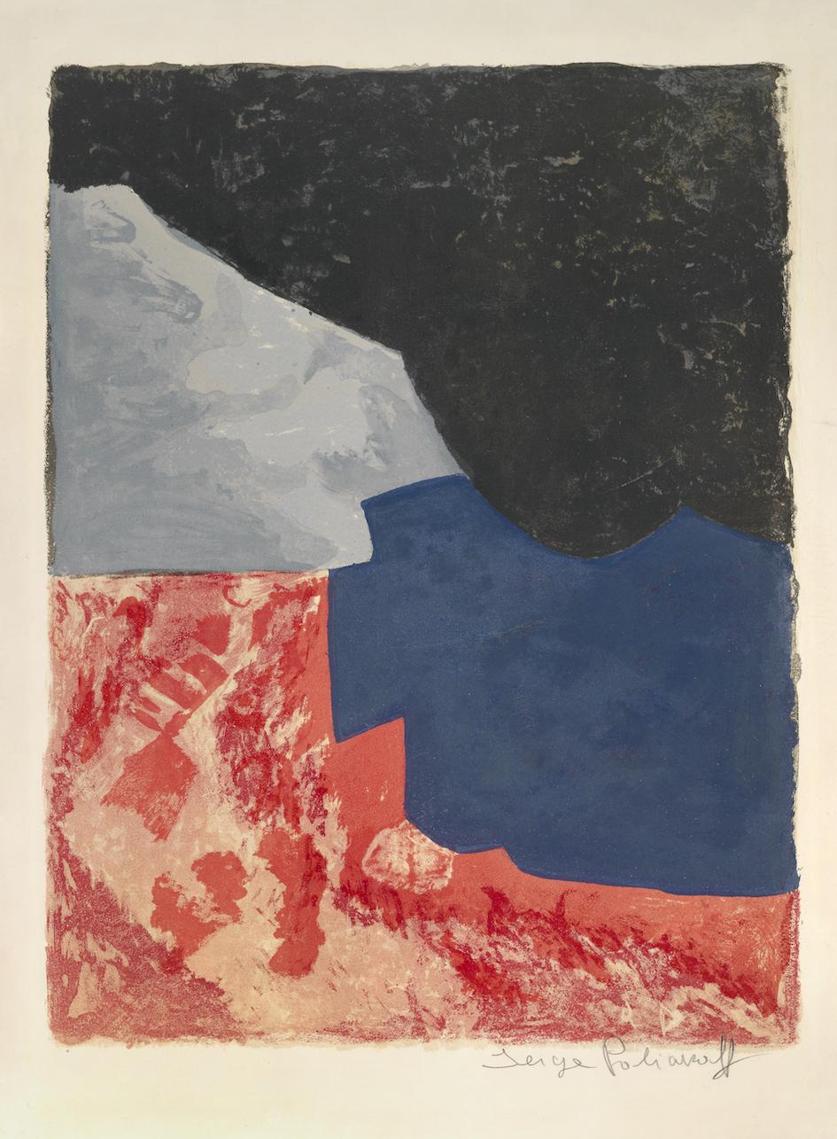 Serge Poliakoff - Serge Poliakoff - Original Abstract Composition ...