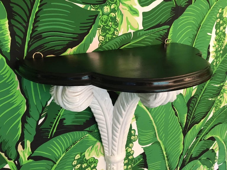 Serge Roche Plume Wall Brackets in the Manner of Dorothy Draper at 1stDibs