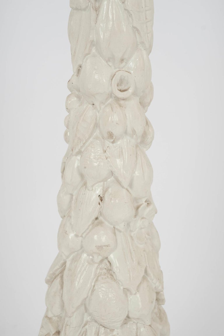 Serge Roche Style Torchiere Floor Lamp For Sale at 1stDibs