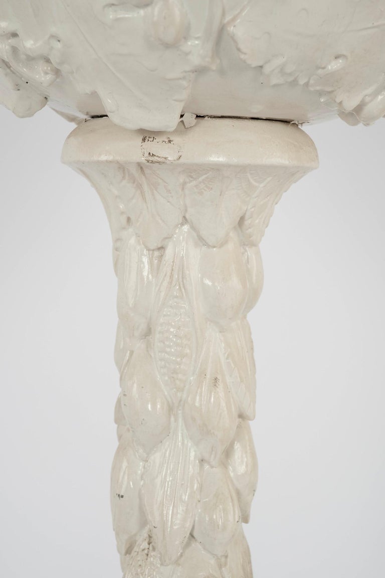 Serge Roche Style Torchiere Floor Lamp For Sale at 1stDibs