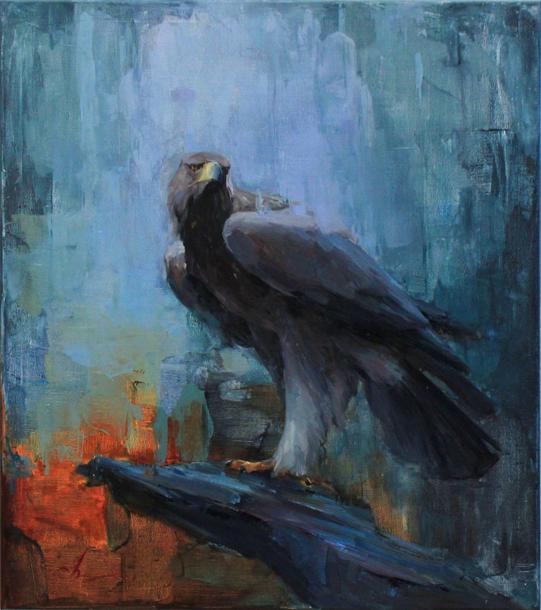 Sergei Chernyakovsky - Expectation, Painting, Oil on Canvas For Sale at ...