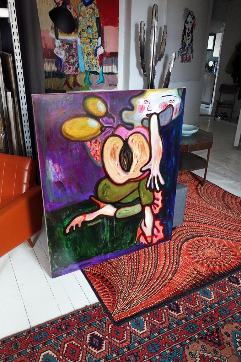 Sergey Bondarev - It could happen to you . Portrait Painting Acrylic ...