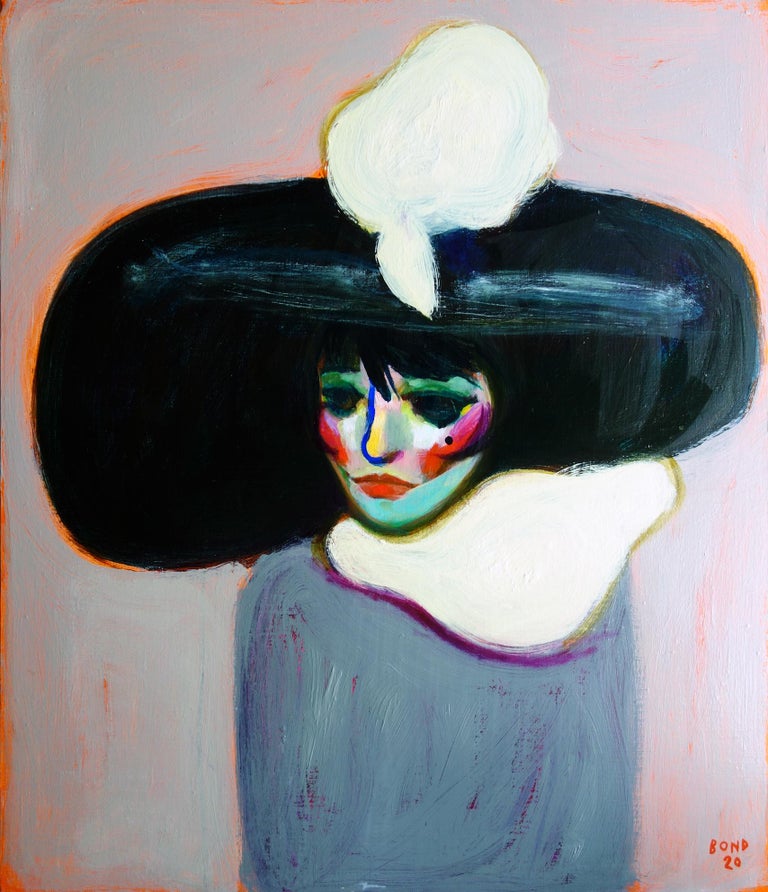 Sergey Bondarev - Lisa Minnelli 4 . Portrait Painting Acrylic Black ...
