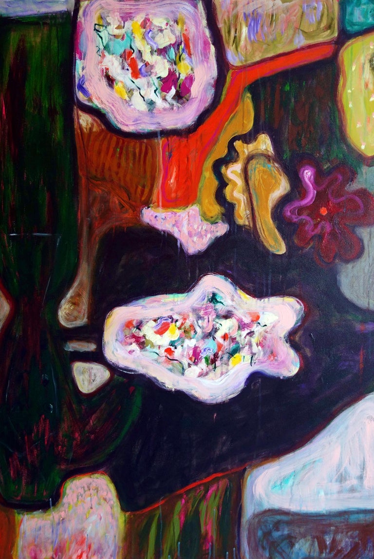 Sergey Bondarev - Rags 5 . Painting Decorative Abstract Nude Colorful ...