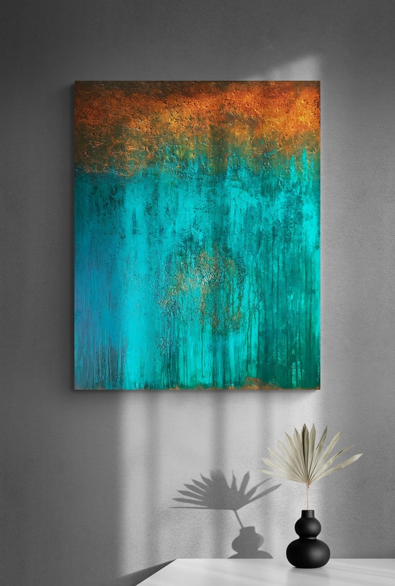 Sergio Aranda - Abstract painting 2114, Mixed Media on Canvas For Sale ...