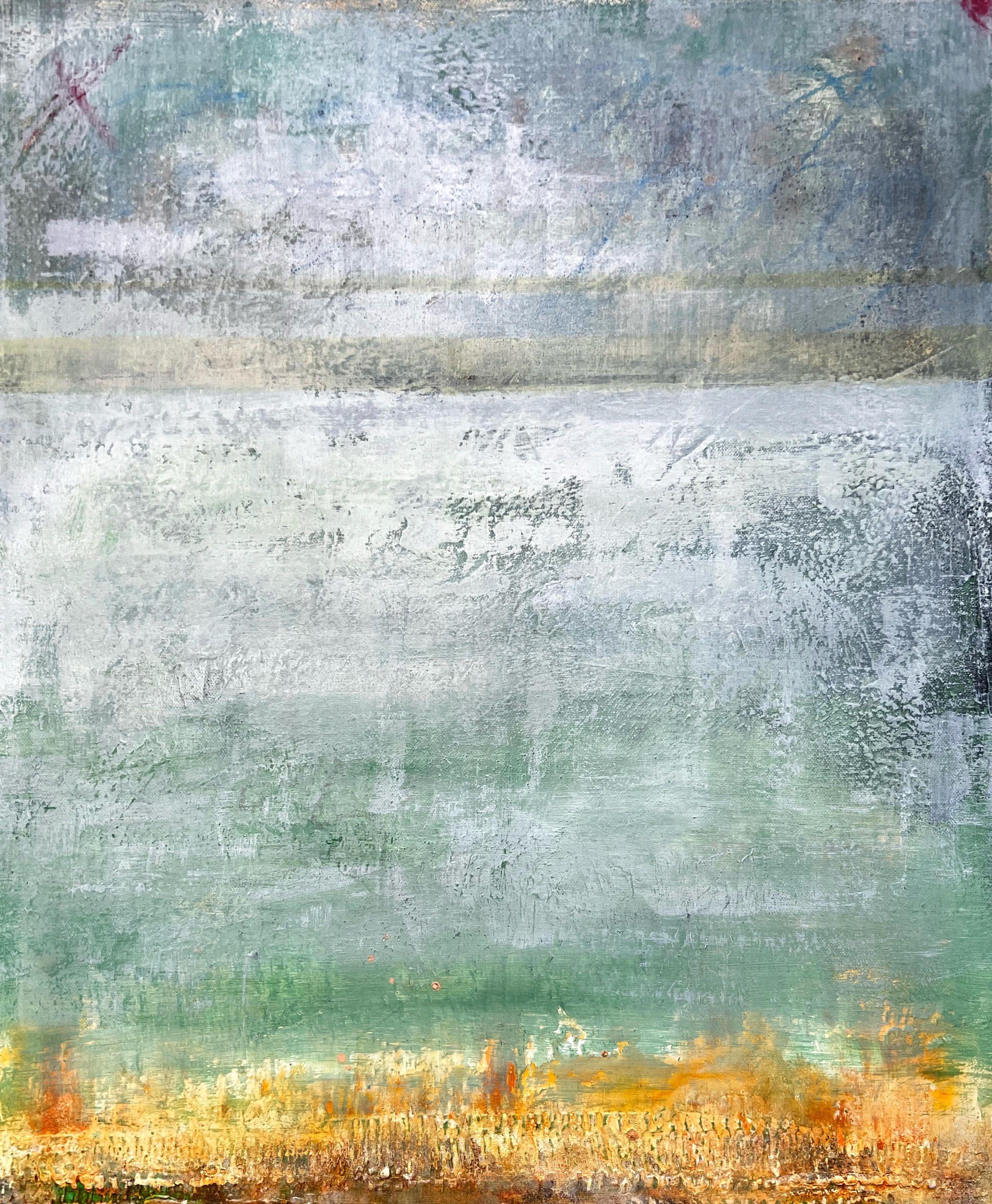 Sergio Aranda - Peinture abstraite 2023, technique mixte sur toile En ...