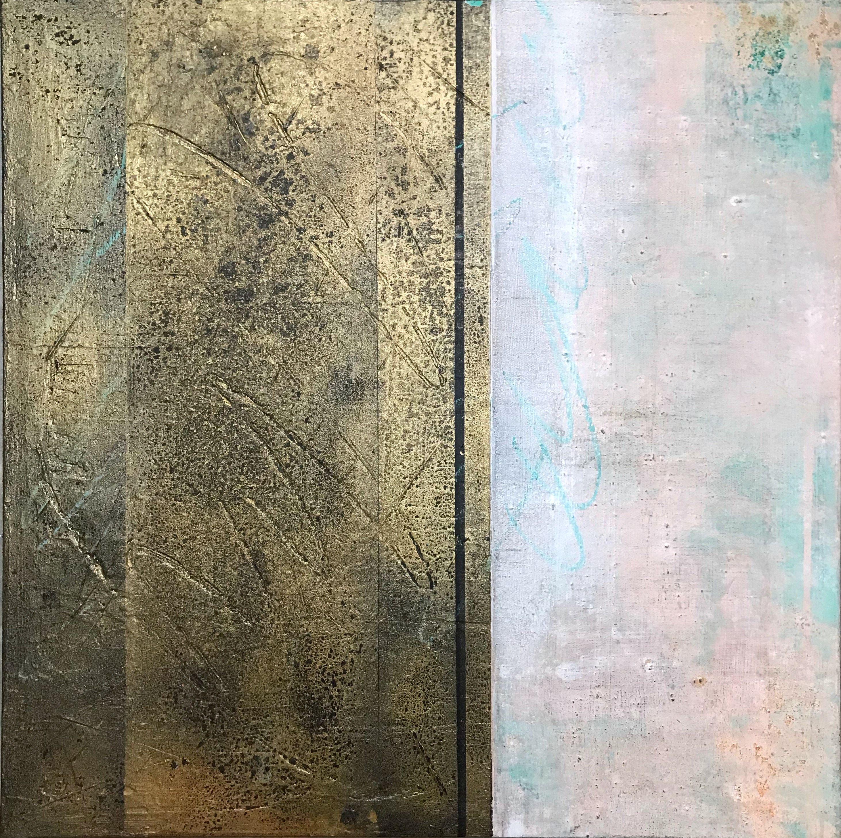 Sergio Aranda - Abstract painting 2114, Mixed Media on Canvas For Sale ...