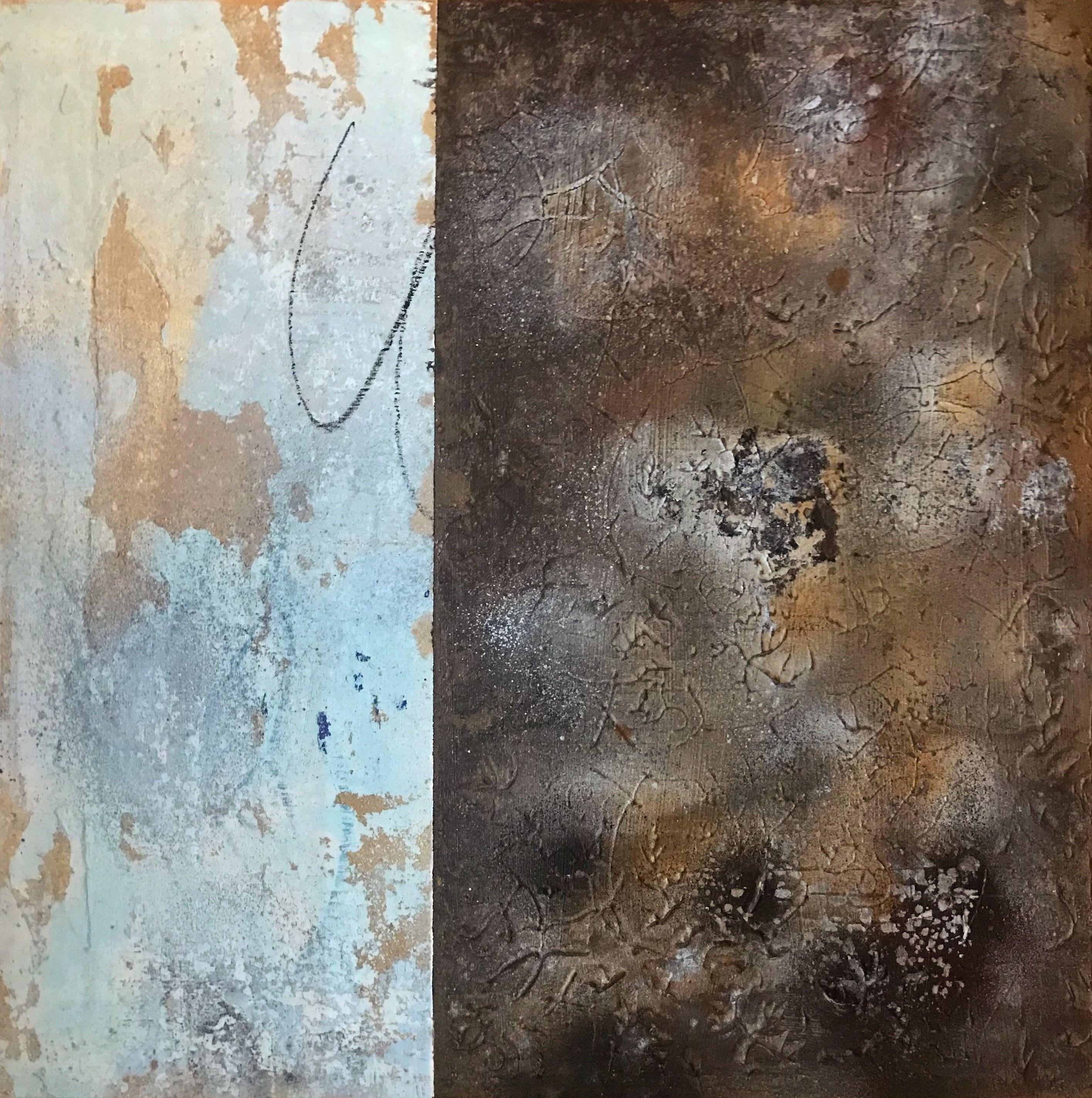 Sergio Aranda - Abstract painting 2114, Mixed Media on Canvas For Sale ...
