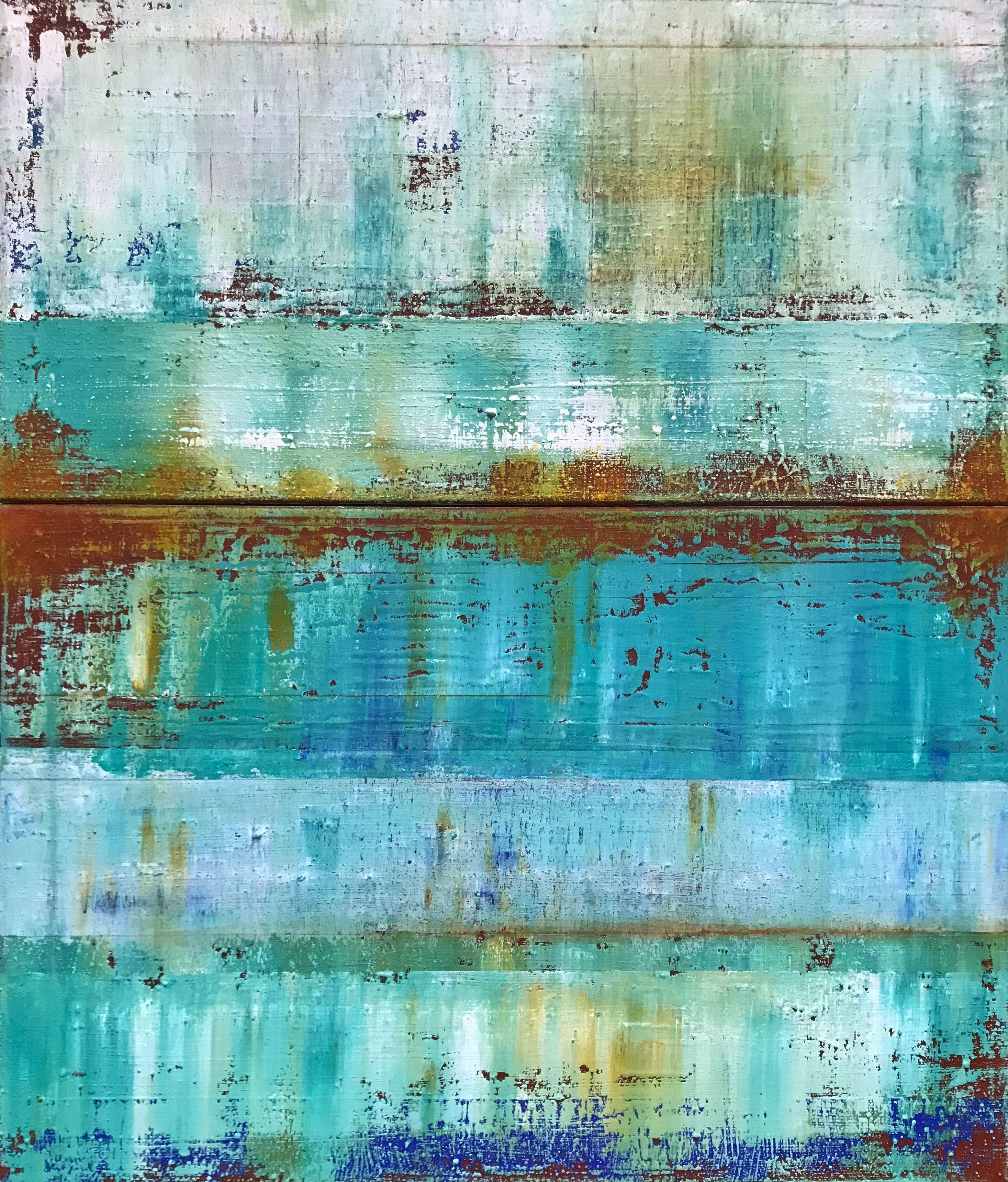 Sergio Aranda - PAINTING 2209, Mixed Media Art on Canvas For Sale at ...