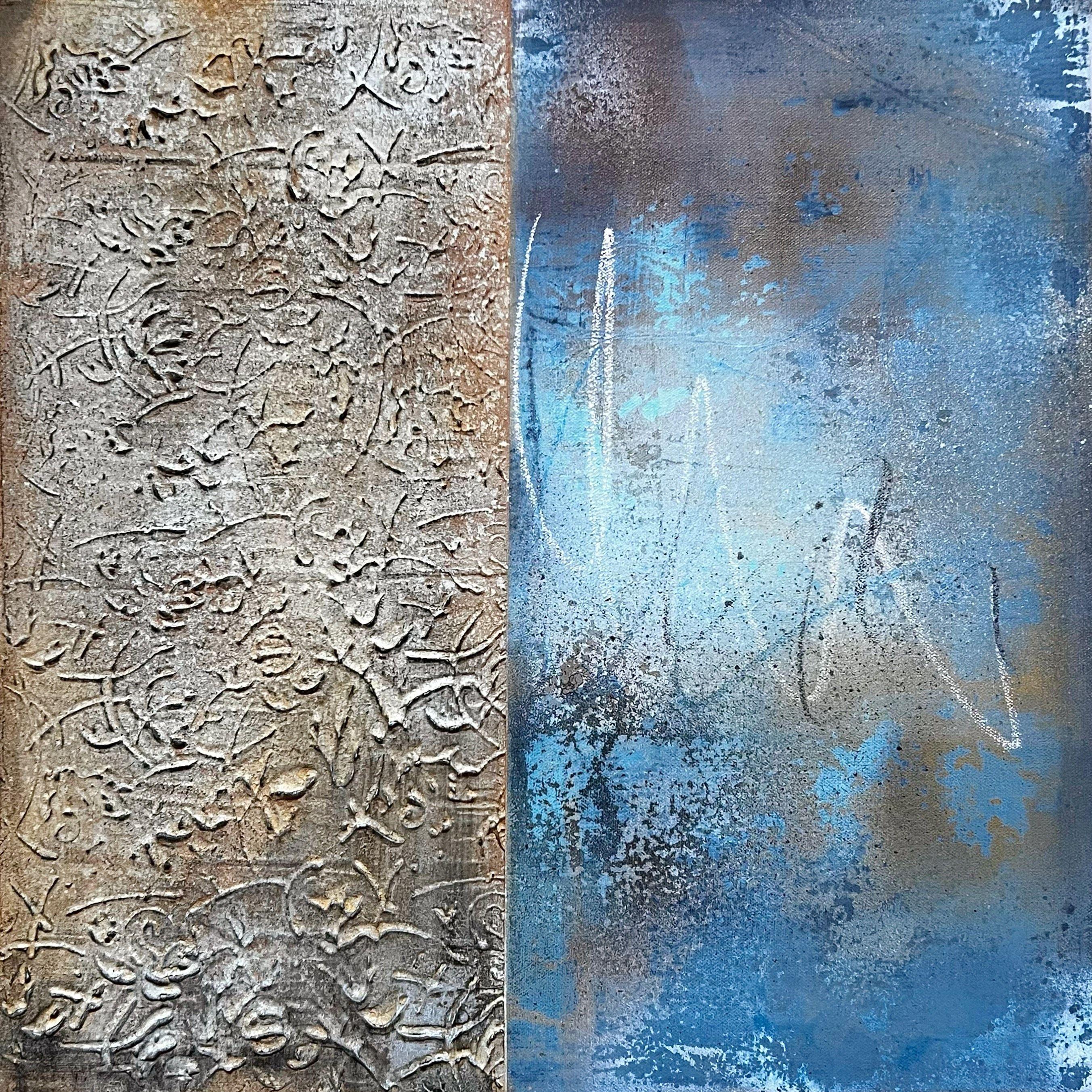 Sergio Aranda - Abstract painting 2114, Mixed Media on Canvas For Sale ...