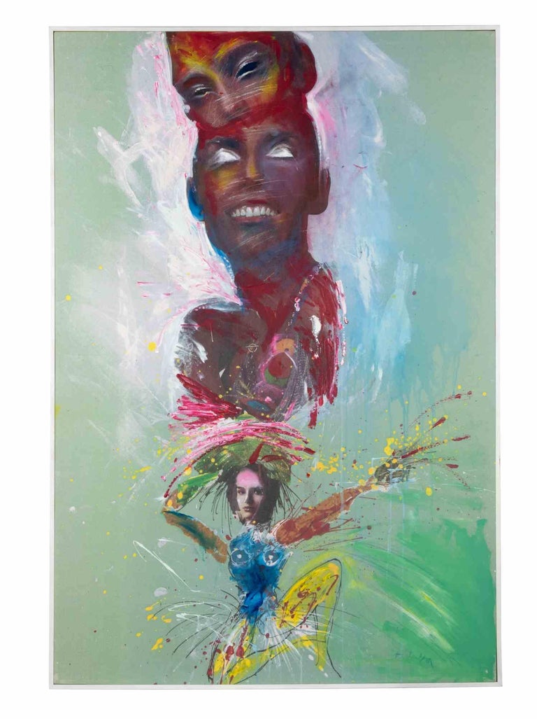 Sergio Barletta - Cirque du Soleil n.7 - Techniques mixtes et collages ...