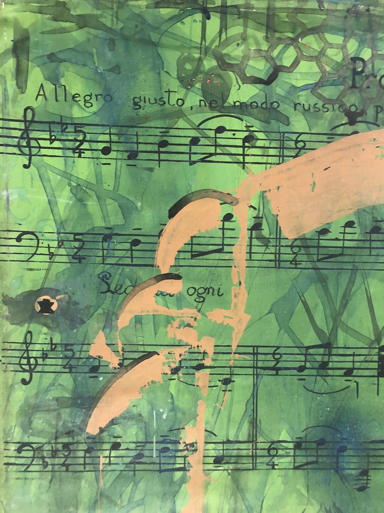 Sergio Bazan - Promenade from La Música Ausente Series, Painting For ...
