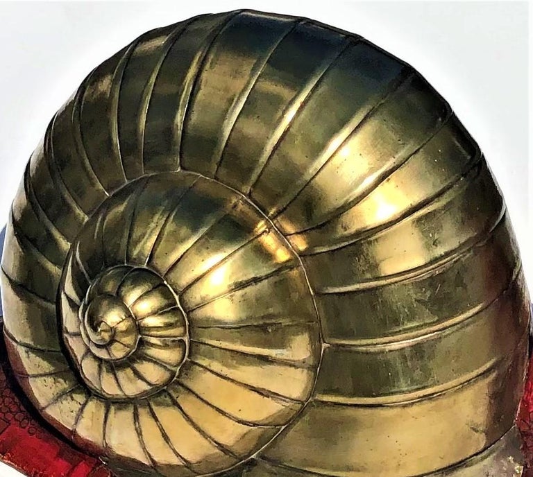 Sergio Bustamante Mexican Snail Sculpture Signed 26/100, Hand Painted ...