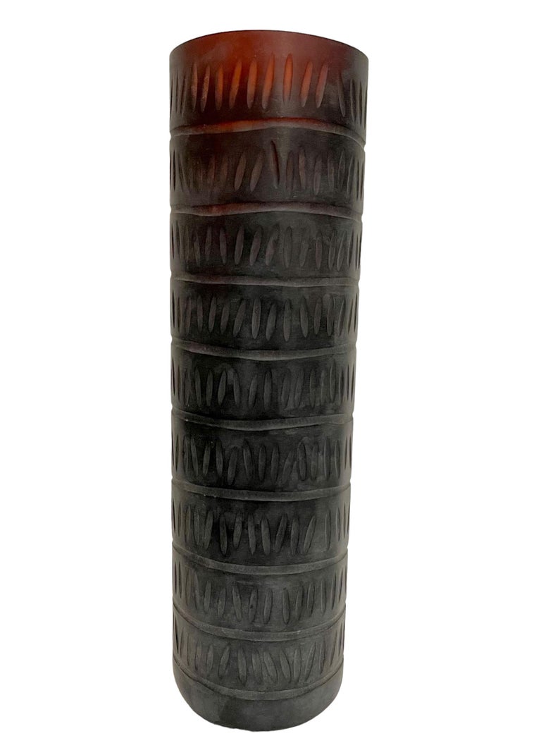 Sergio Constantini - Large Murano Abstract Hand Blown Arcade Glass ...