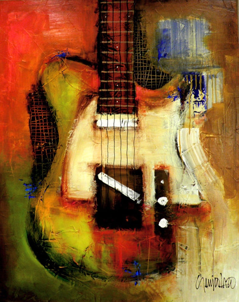 Sergio Lazo - In The Moment, Painting, Acrylic on Canvas at 1stDibs