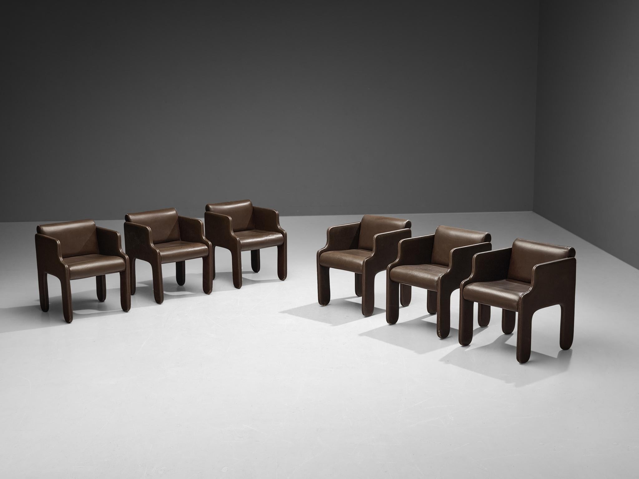 Sergio Mazza and Giuliana Gramigna for Full Set of Six 'Viscontea ...