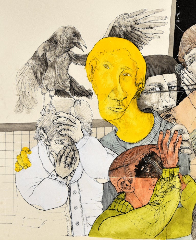 Sergio Moscona - Silenciado Sergio Moscona 21st Century painting ...