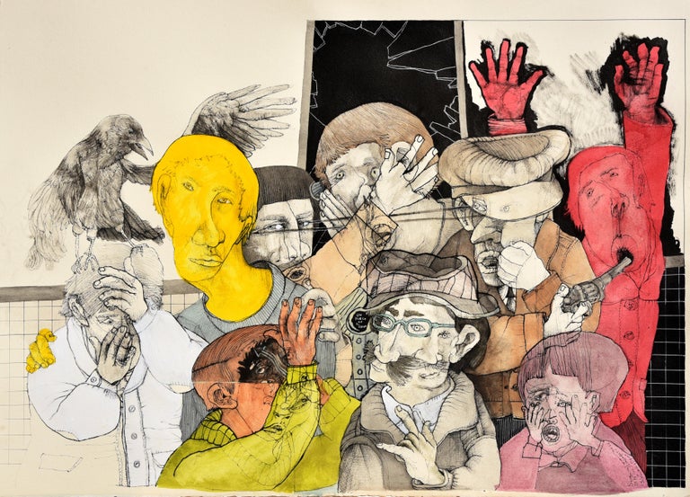 Sergio Moscona - Silenciado Sergio Moscona 21st Century painting ...