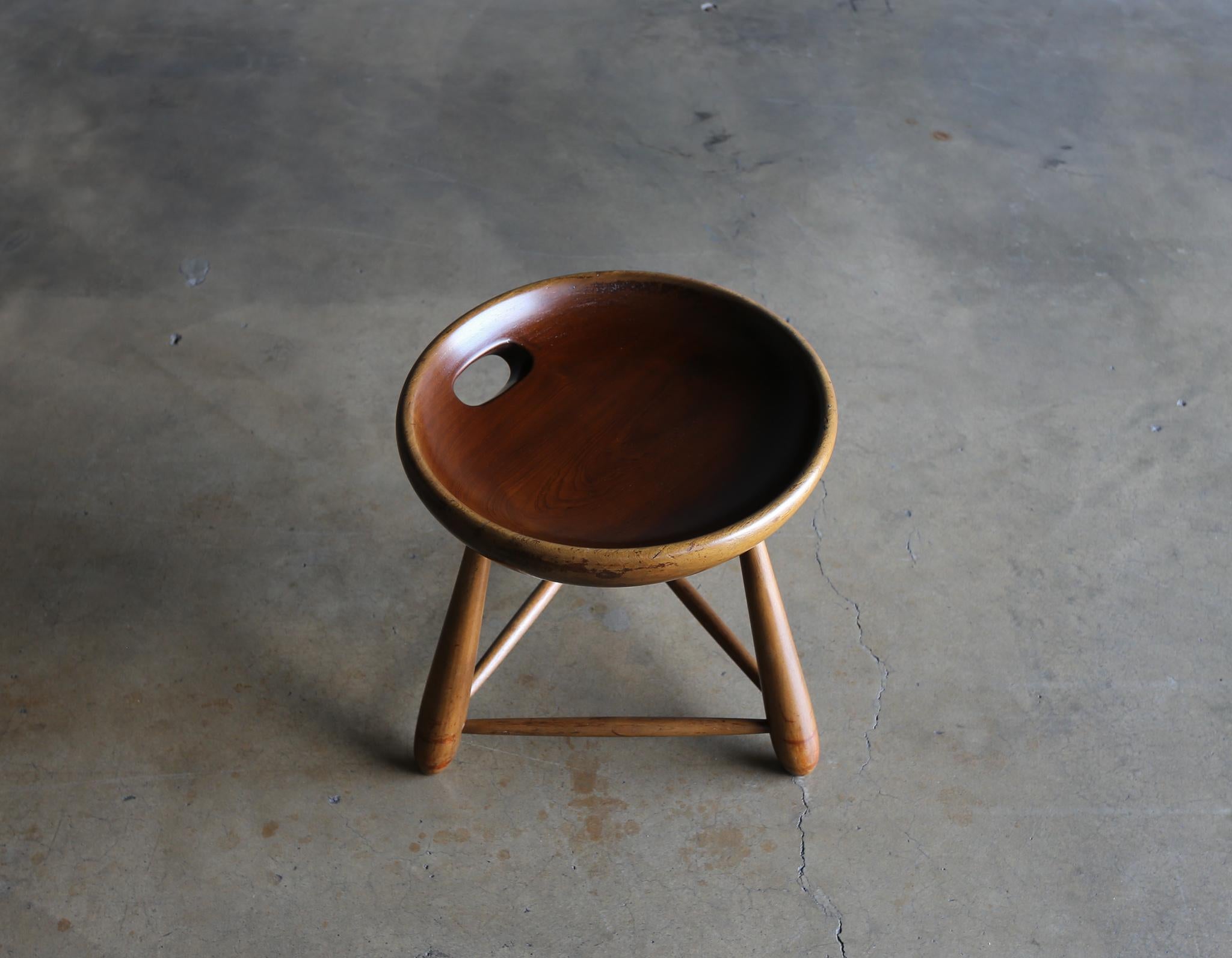 Sergio Rodrigues Mocho Stool for OCA, Brazil 1950's at 1stDibs