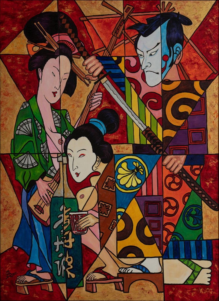 Sergiy Andreyev - Sake - Original Oil Painting 48" x 36" For Sale at ...