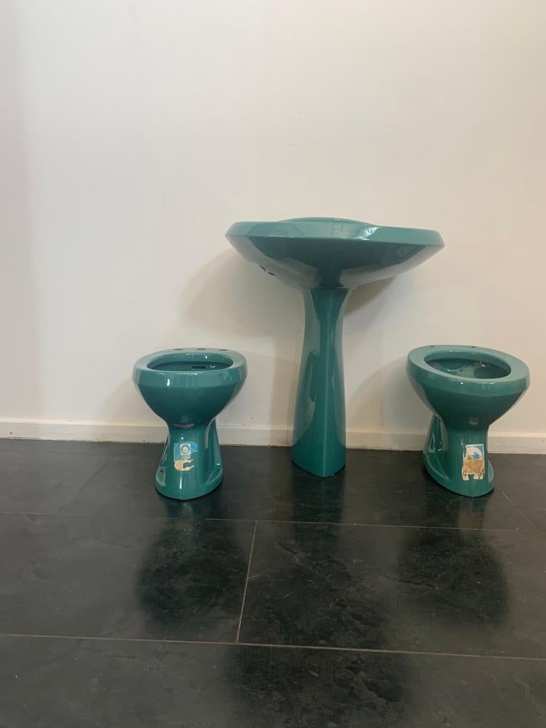 Series Ellisse Ideal Standard, 1970, Sanitary Ware in China Glass For ...