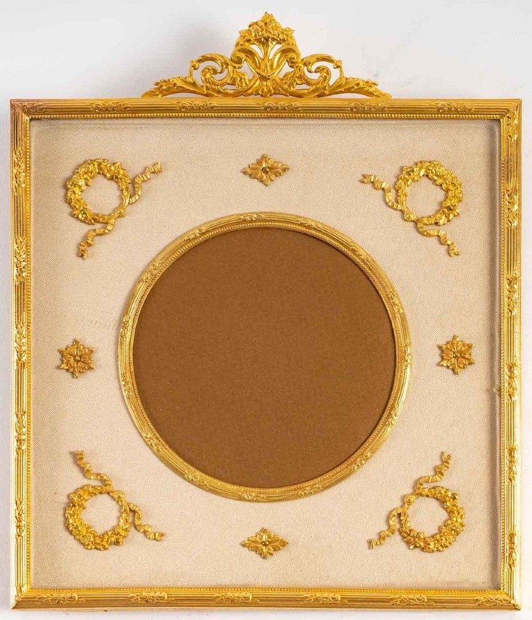 Series of Gilded Bronze Photo Frames, Late 19th Century For Sale at 1stDibs