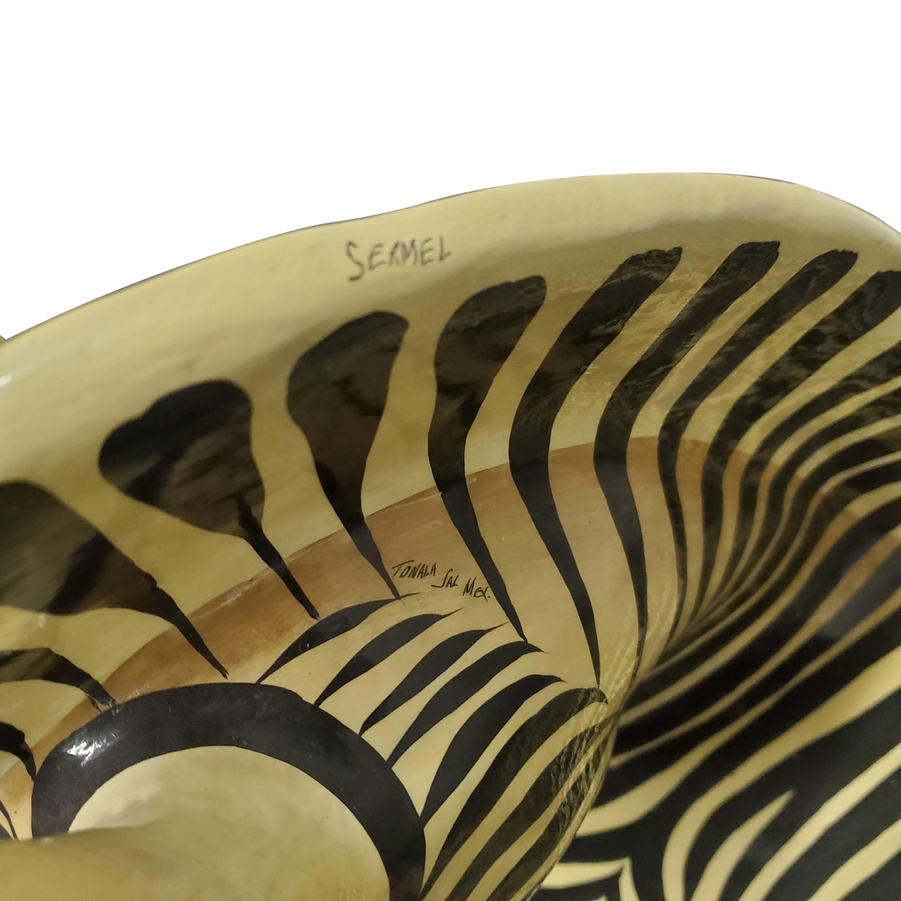 Sermel Tonala Paper Mache Zebra Sculpture For Sale at 1stDibs | mexican ...