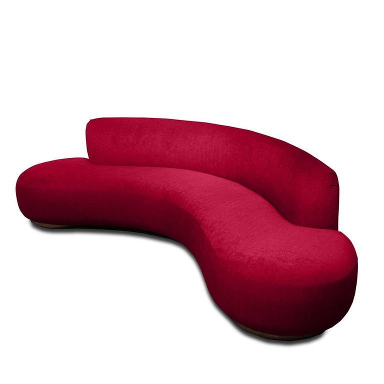 Serpente Crescent Sofa For Sale at 1stDibs