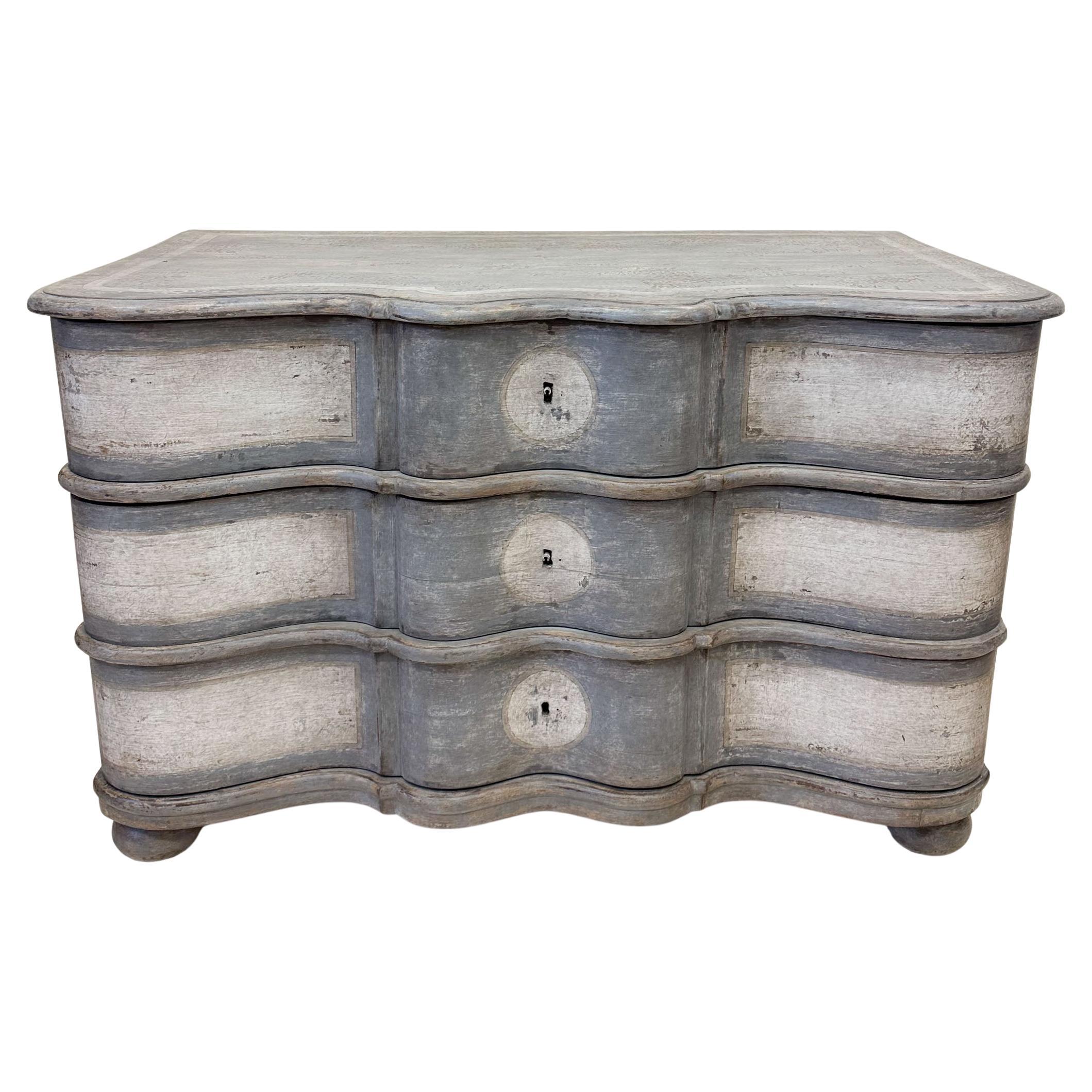 Vannes Chest inspired by 18th C German baroque style w/ a serpentine ...