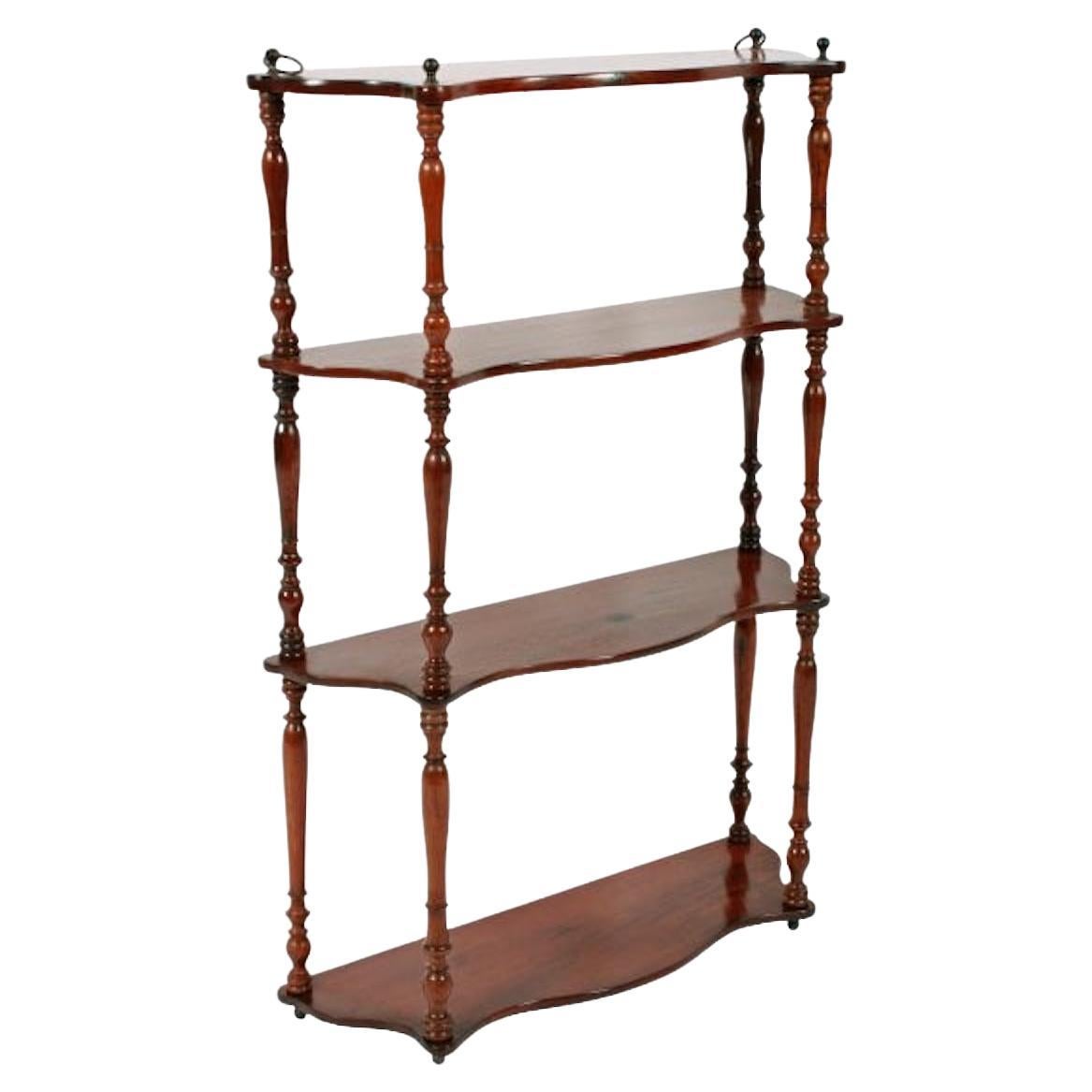 Serpentine Shaped Wall Shelves For Sale at 1stDibs