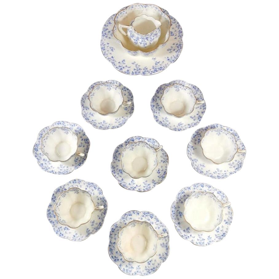 English Porcelain Part Set Tea Service, Worcester, circa 1770 For Sale ...