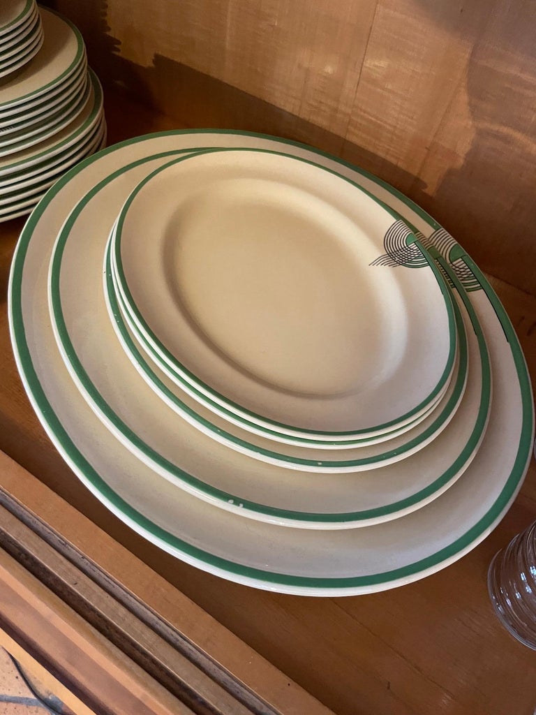 Service De Table Moderniste de Royal Doulton, Modèle Tango, 1935, 6 ...