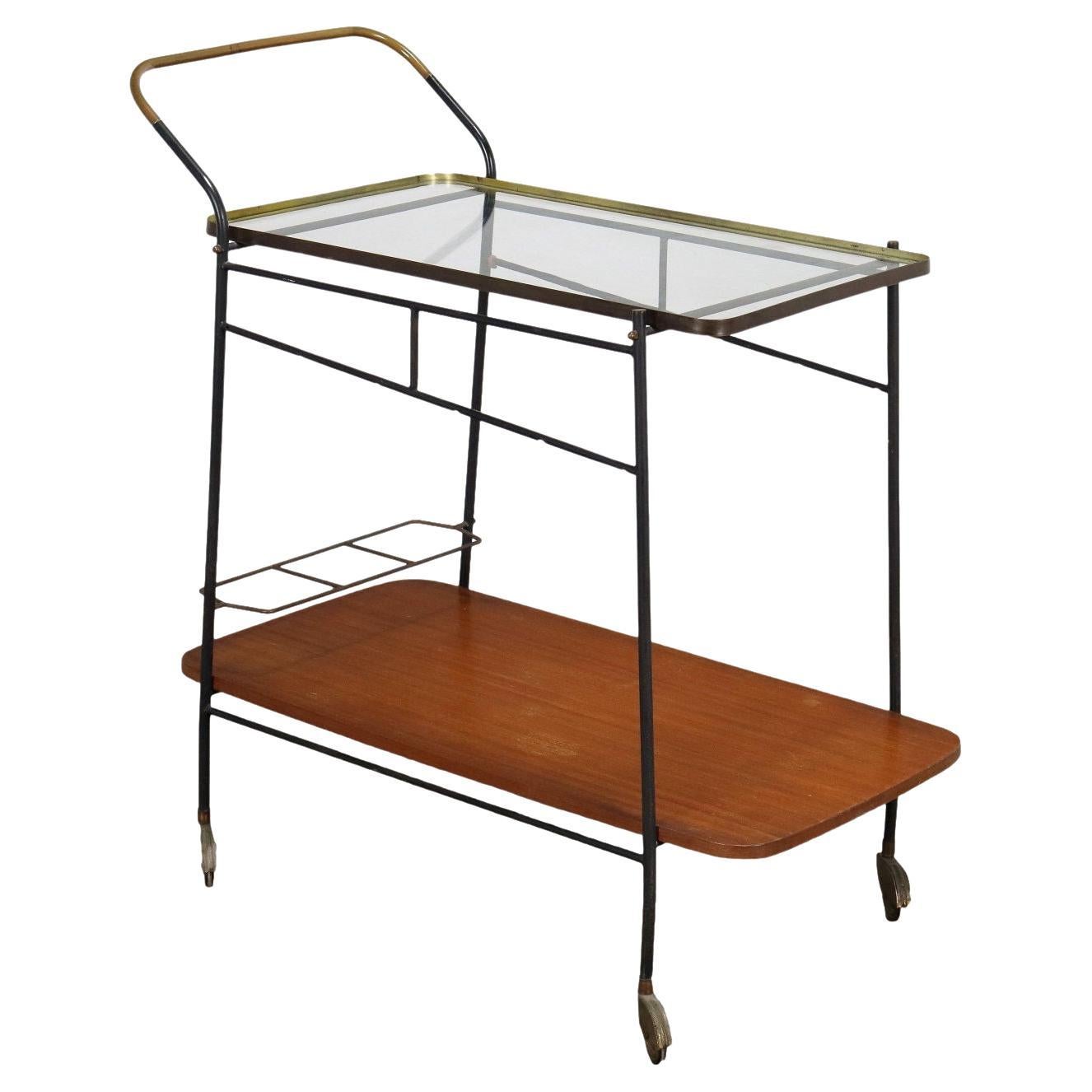 Midcentury Italian Modern Trolley from Guzzini, 1960s For Sale at 1stDibs