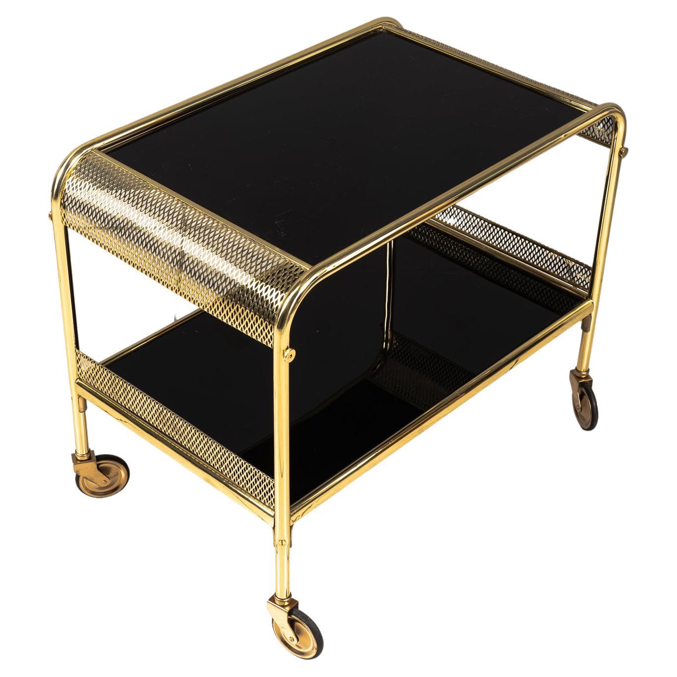 Convertible Bar Cart in Teak Wood, Denmark For Sale at 1stDibs