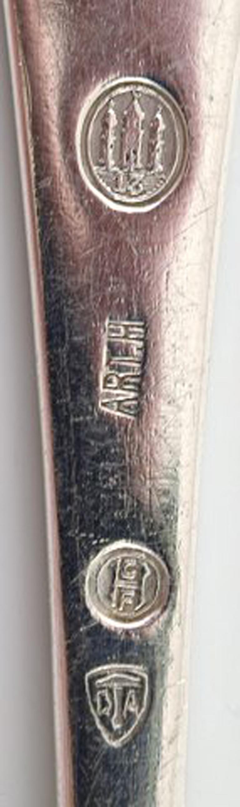 Serving Spoon in Danish Silver, 1913 For Sale at 1stDibs | spoon in ...