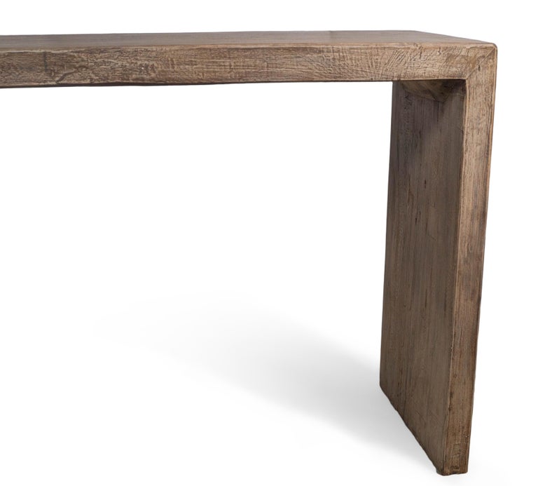 Serving Table Made from Reclaimed Elm For Sale at 1stDibs