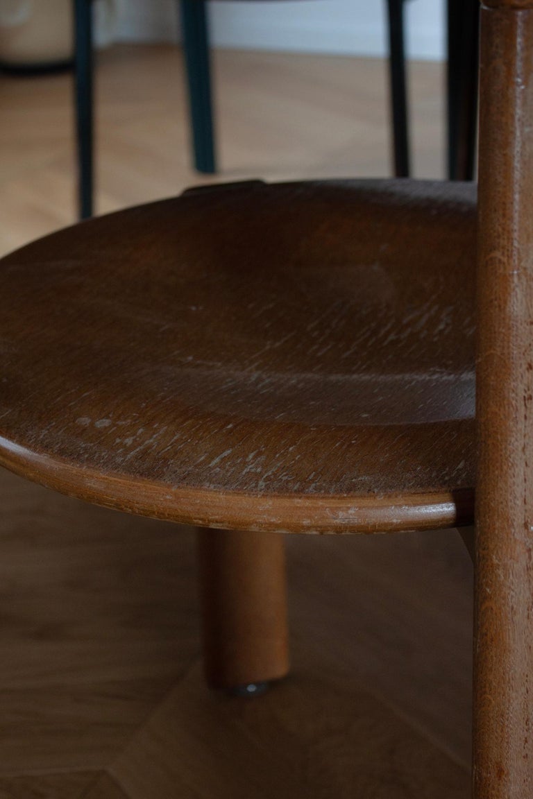 Set 1970 Bruno Rey Chairs in Beechwood by Dietiker at 1stDibs